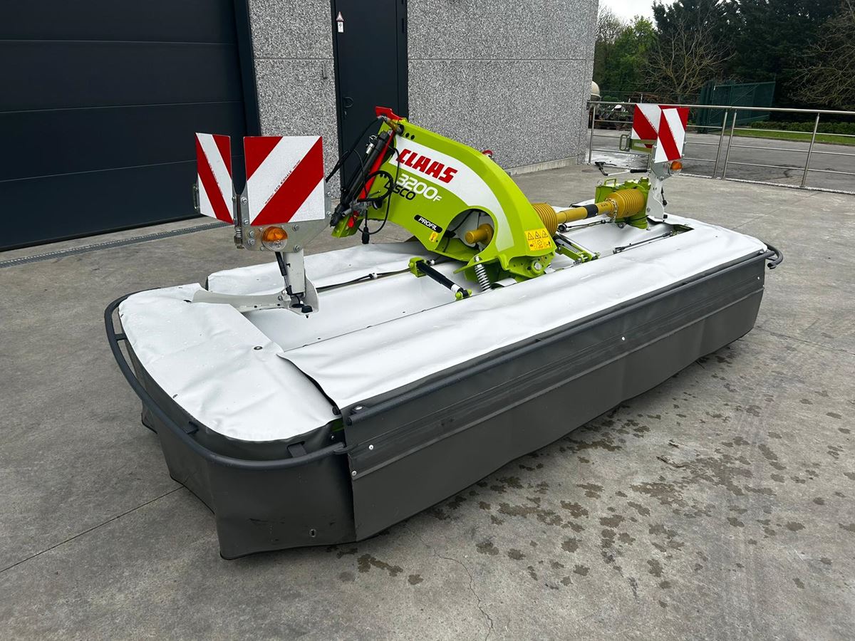 Claas Disco 3200 F profil - Danneels SBA Ecaussinnes